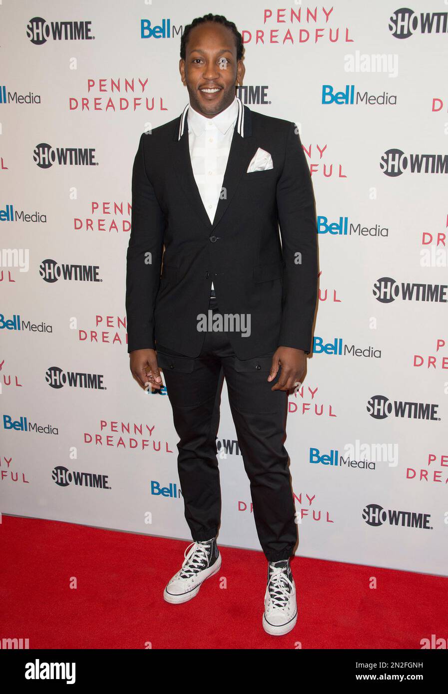 Television personality Tyrone Edwards seen at the premiere of "Penny ...