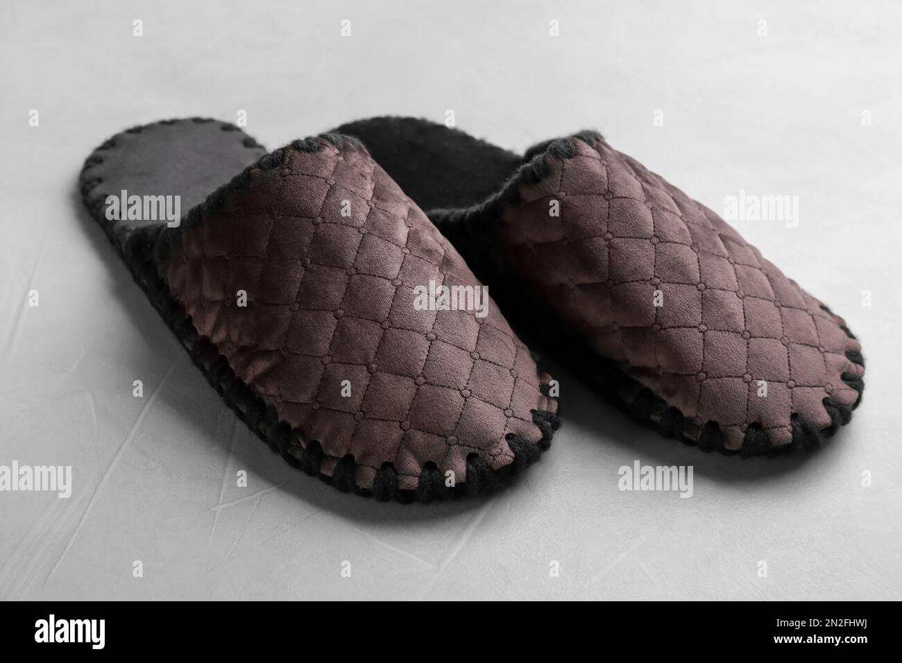 Light brown slippers hi-res stock photography and images - Alamy