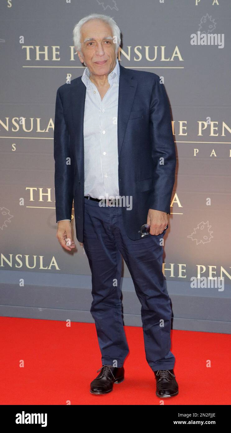 French actor Gerard Darmon poses during a photocall on the red carpet ...