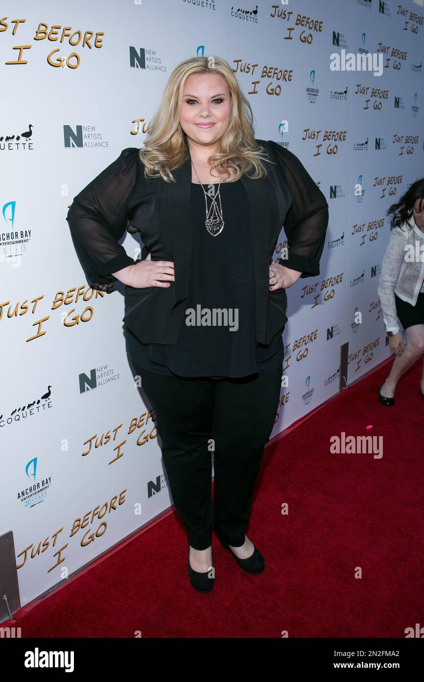 Mackenzie Marsh attends the LA Screening of "Just Before I Go" at ...