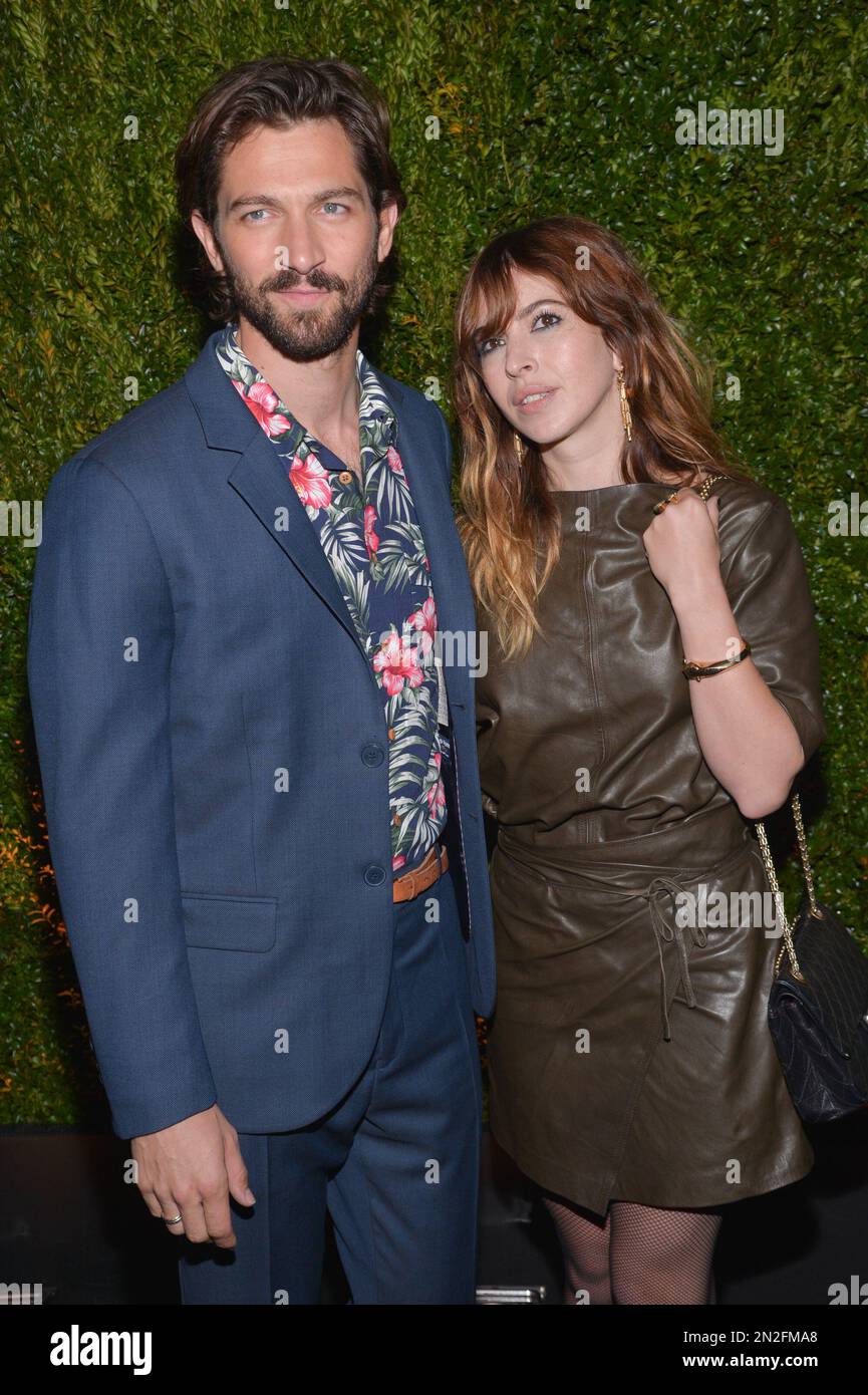 Michiel Huisman and wife Tara Elders attend the CHANEL 10th Annual ...