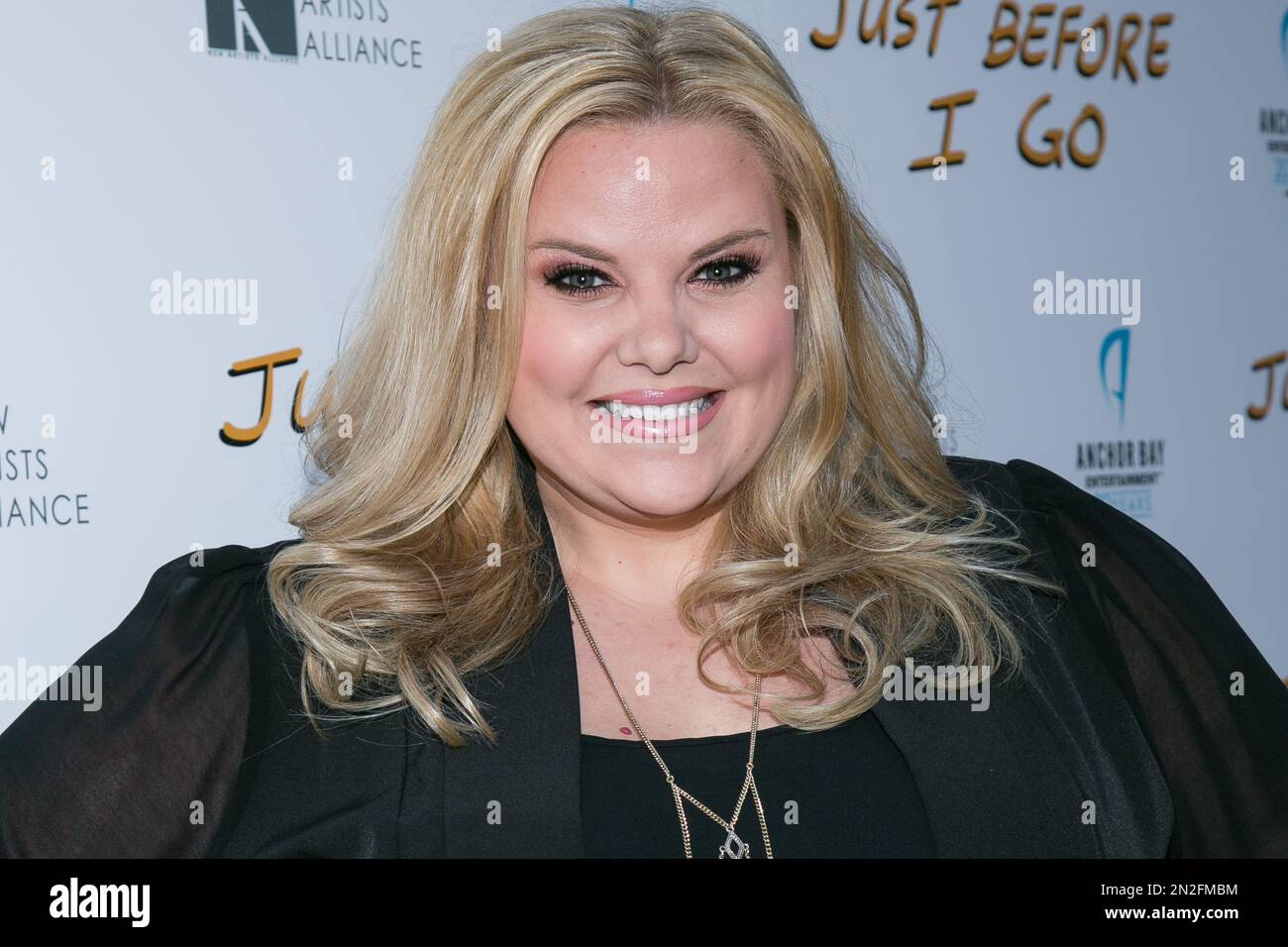 Mackenzie Marsh attends the LA Screening of "Just Before I Go" at ...