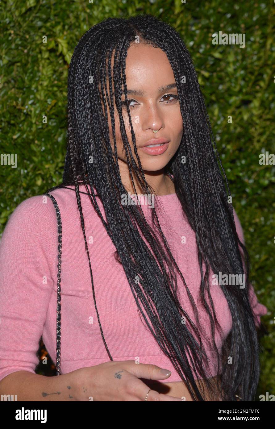 Actress Zoe Kravitz attends the CHANEL 10th Annual Tribeca Film ...