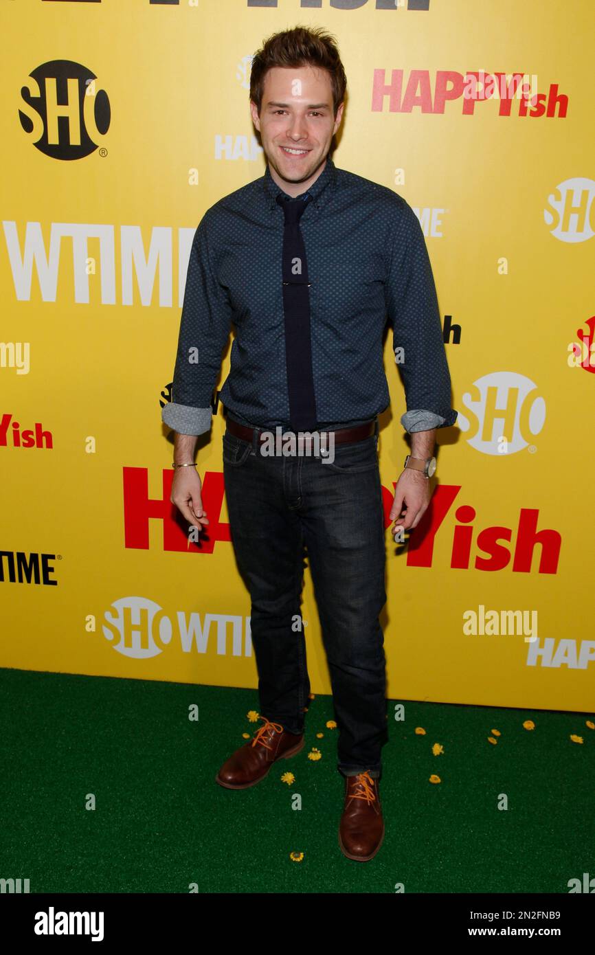 Sean Kleier attends the Showtime series premiere of "HAPPYish" at the ...