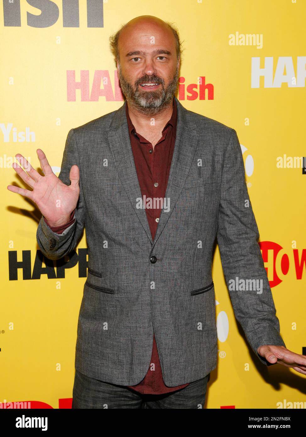 Scott Adsit attends the Showtime series premiere of "HAPPYish" at the ...