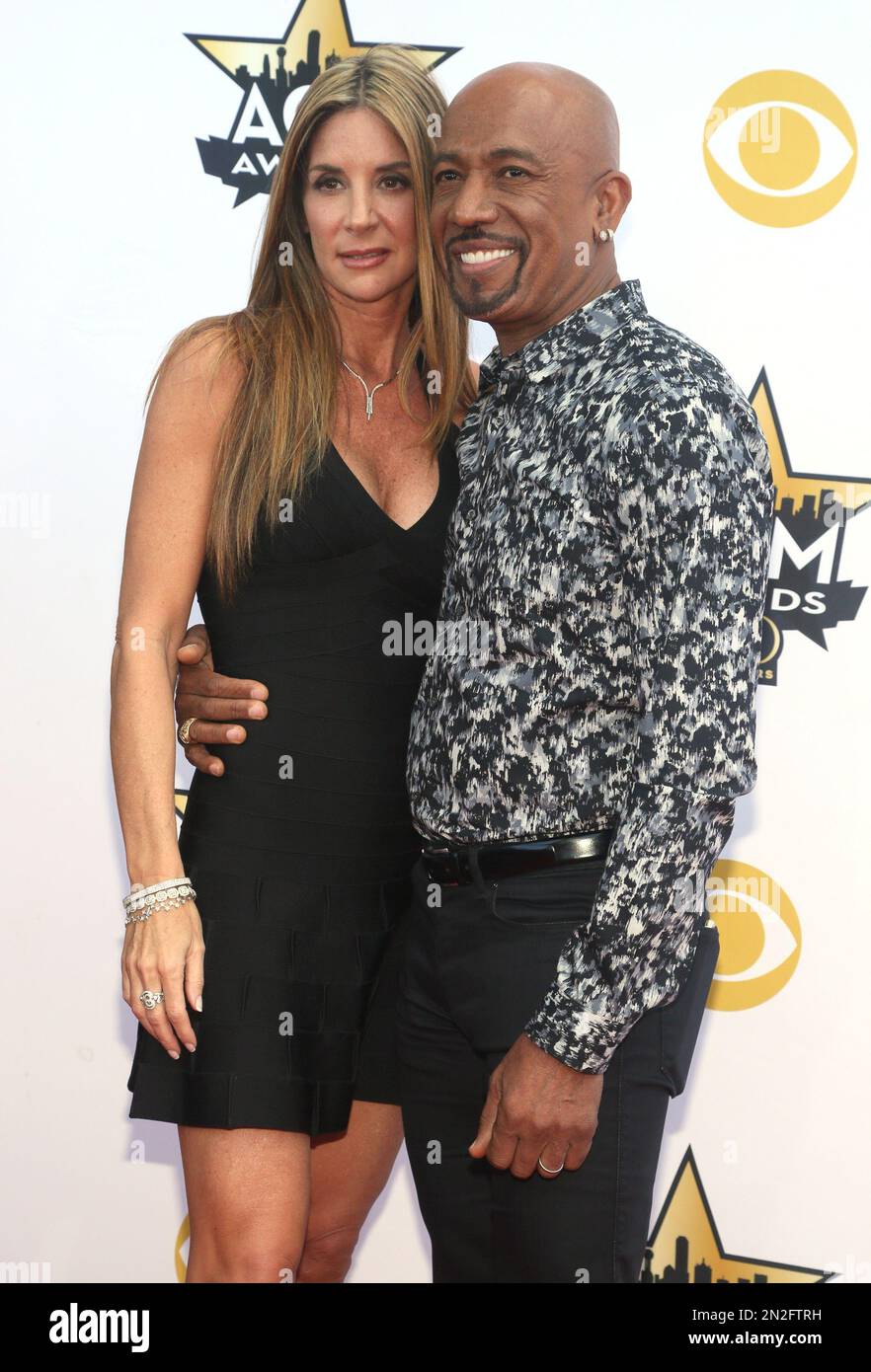 Tara Fowler, left, and Montel Williams arrive at the 50th annual ...