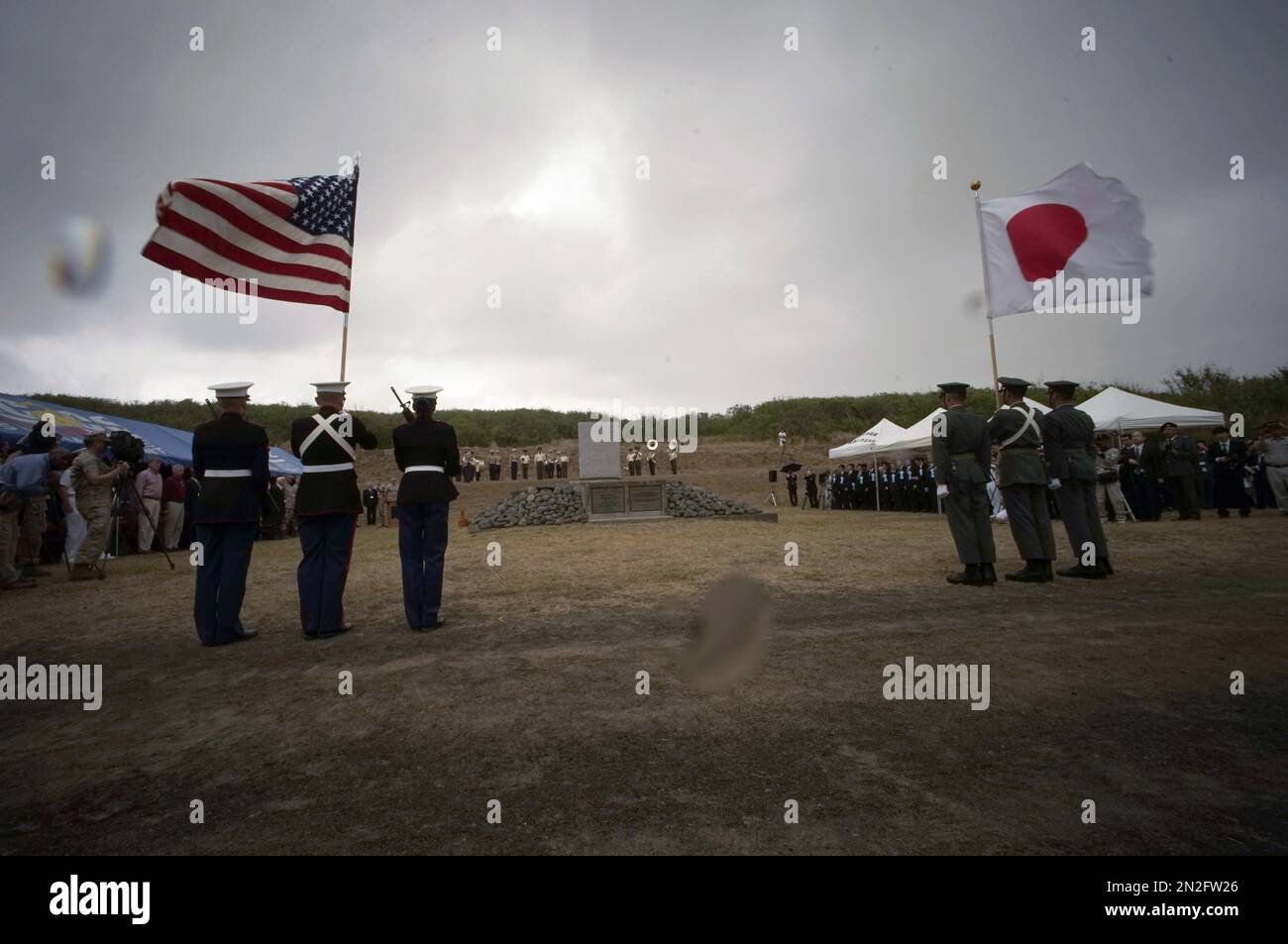 In this March 21, 2015 photo, members of a guard of color of the U.S ...