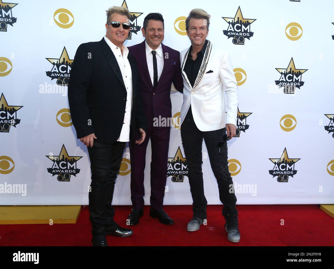 Gary LeVox, from left, Jay DeMarcus and Joe Don Rooney, of Rascal ...