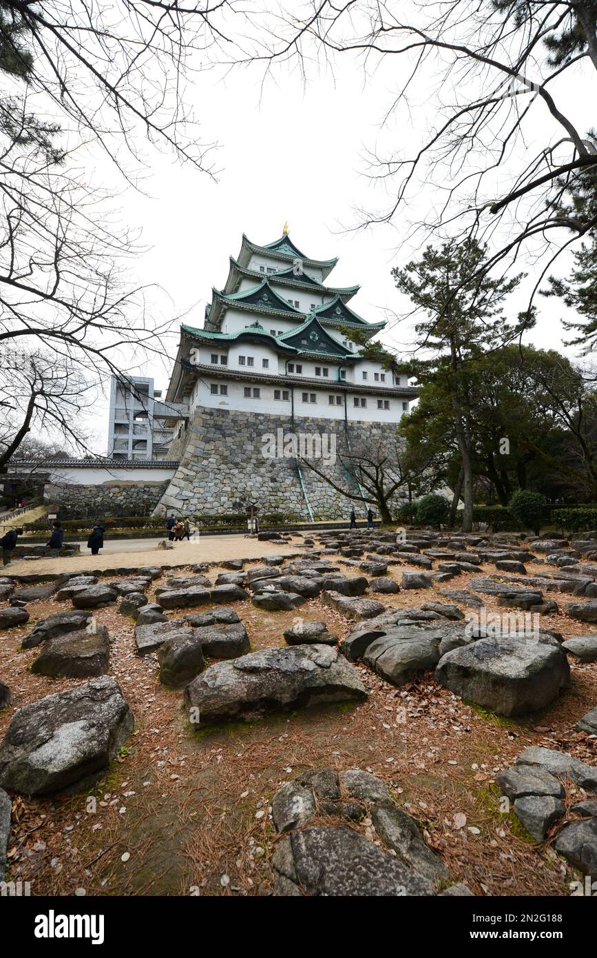 The beautiful Nagoya castle in Nagoya, Japan Stock Photo - Alamy