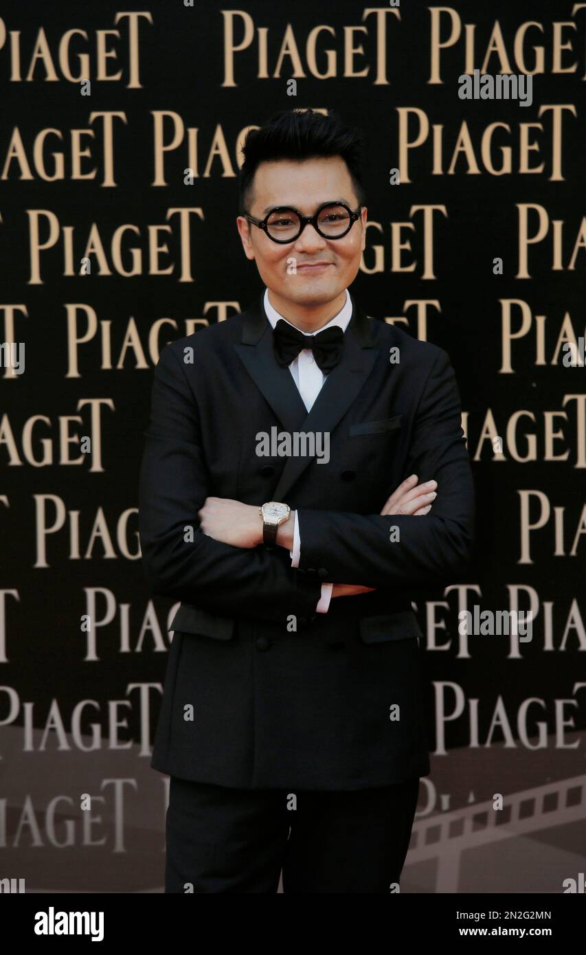 Hong Kong actor Gordon Lam poses on the red carpet of the Hong Kong ...