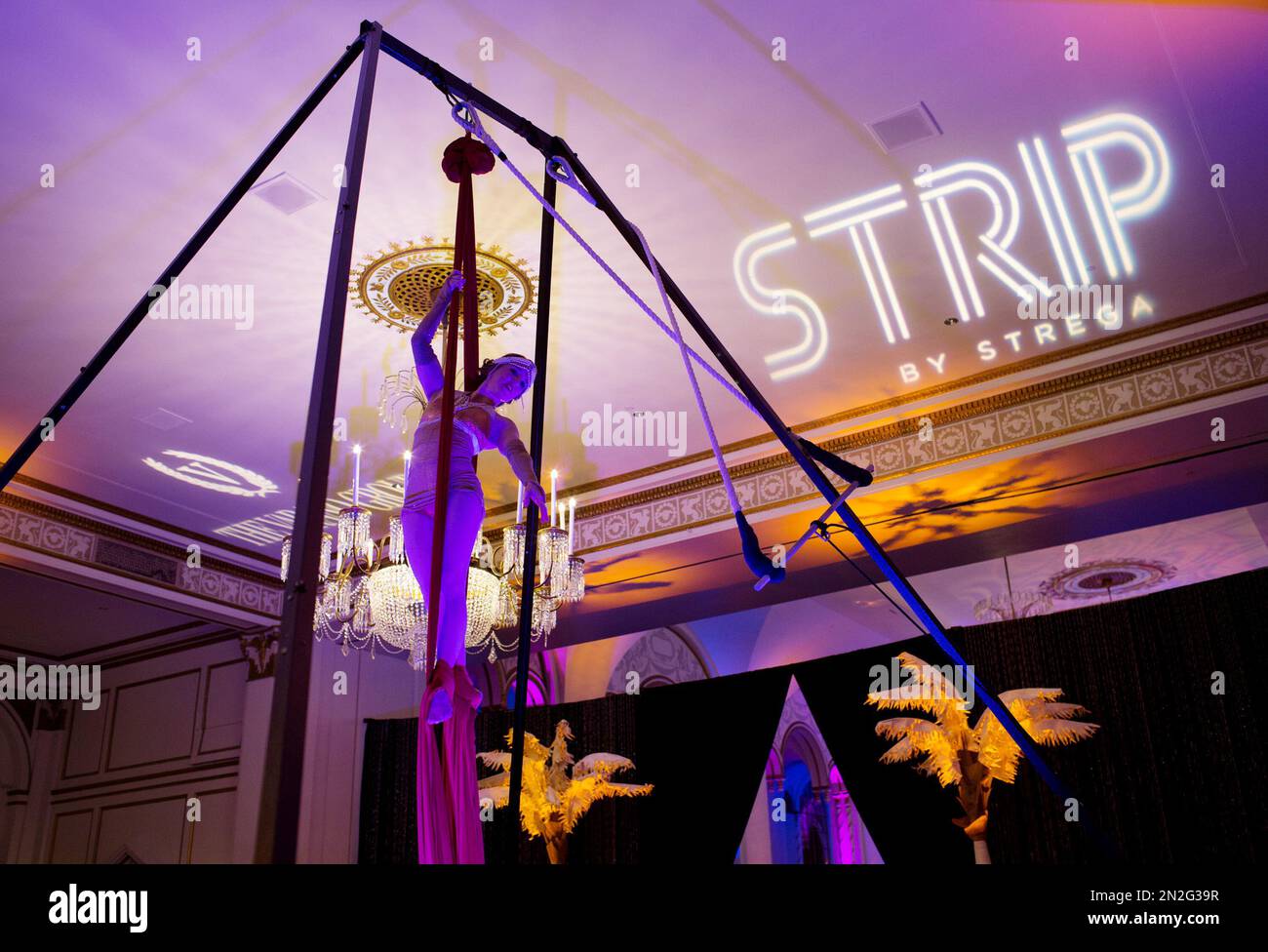 Atmosphere at the STRIP by Strega Opening Party at the newly renovated ...