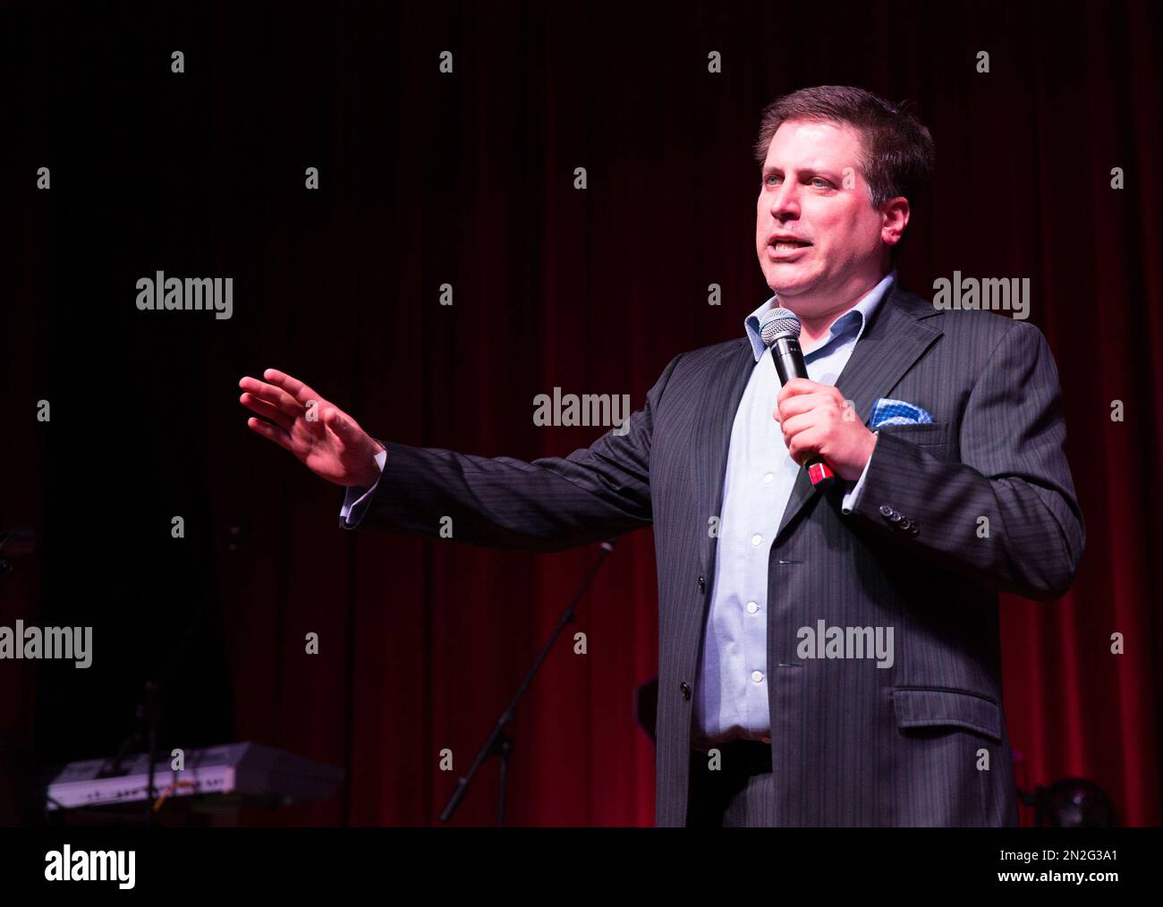 Steve Levy of ESPN attends the STRIP by Strega Opening Party at the ...
