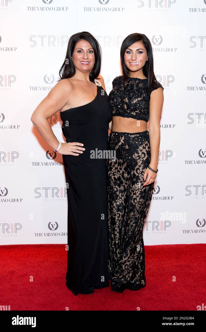 Michelle Varano and daughter Marina Varano attend the STRIP by Strega ...