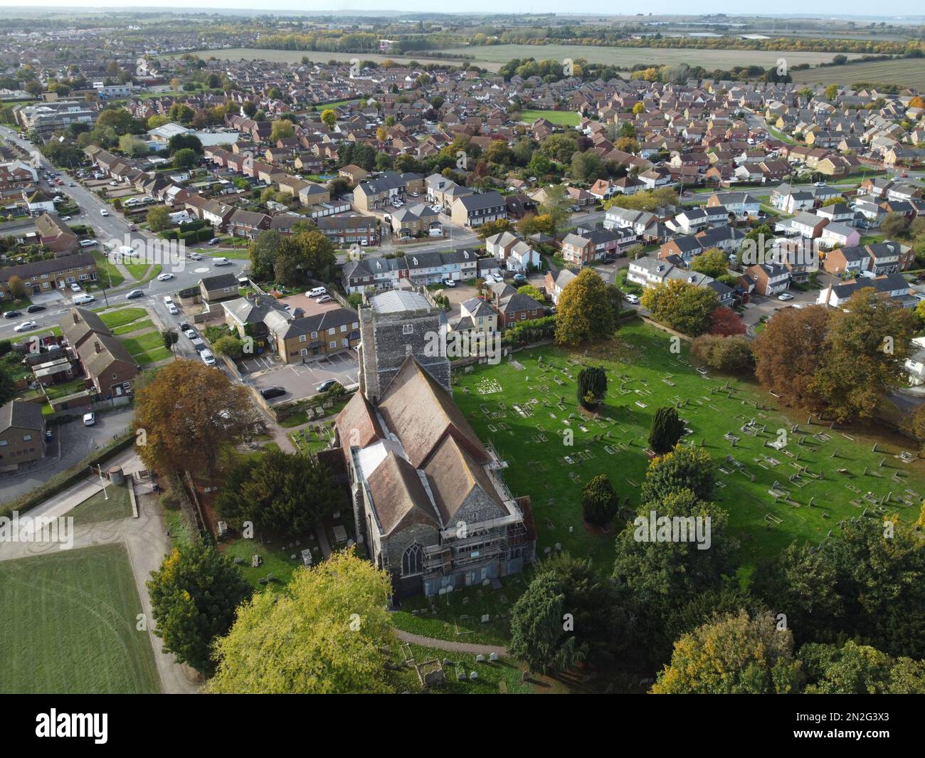 A Milton Regis church in Sittingbourne Stock Photo - Alamy