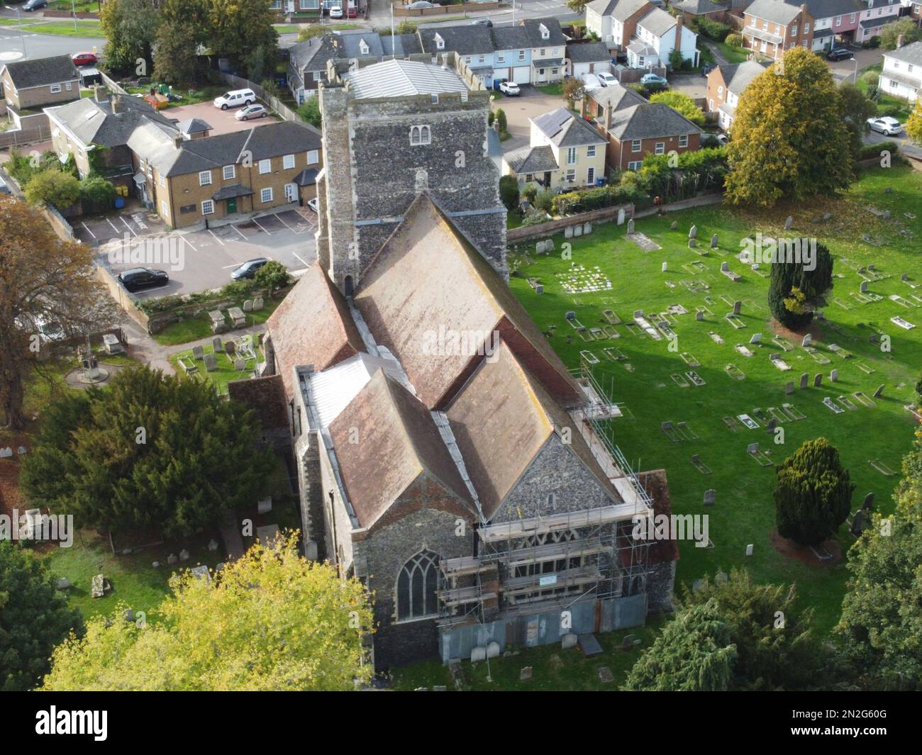 A milton regis church in Sittingbourne Stock Photo - Alamy