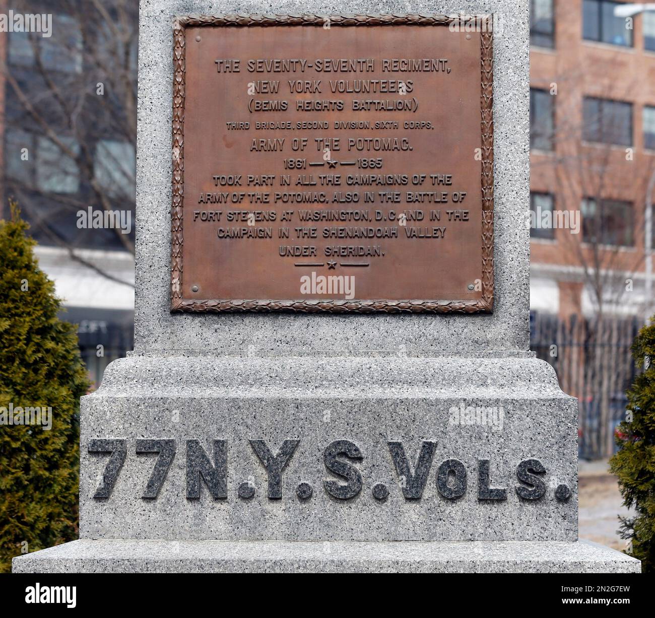 In this Monday, April 6, 2015 photo, a Civil War statue is on display ...