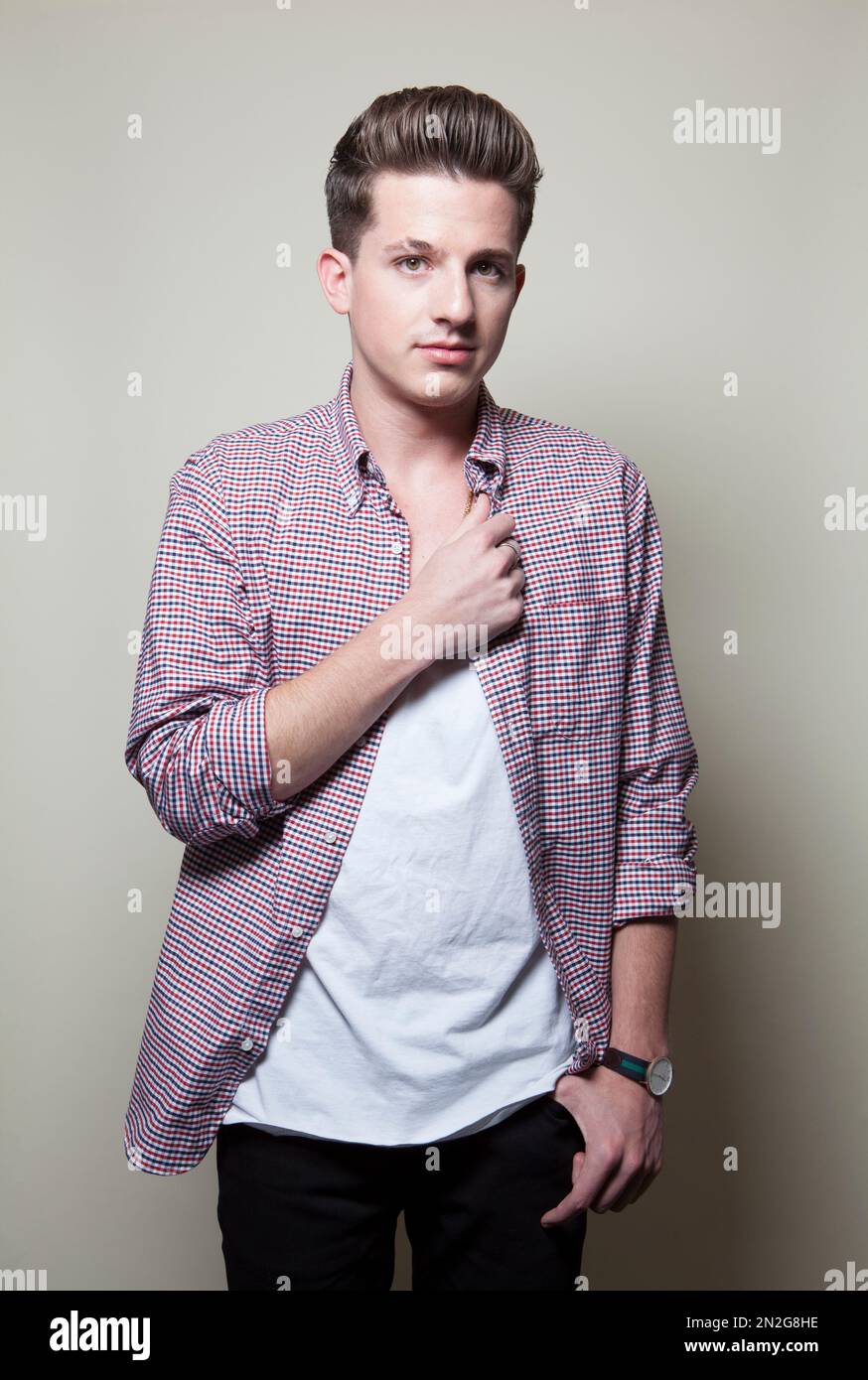 Singer, Songwriter Charlie Puth poses for a portrait in promotion of ...