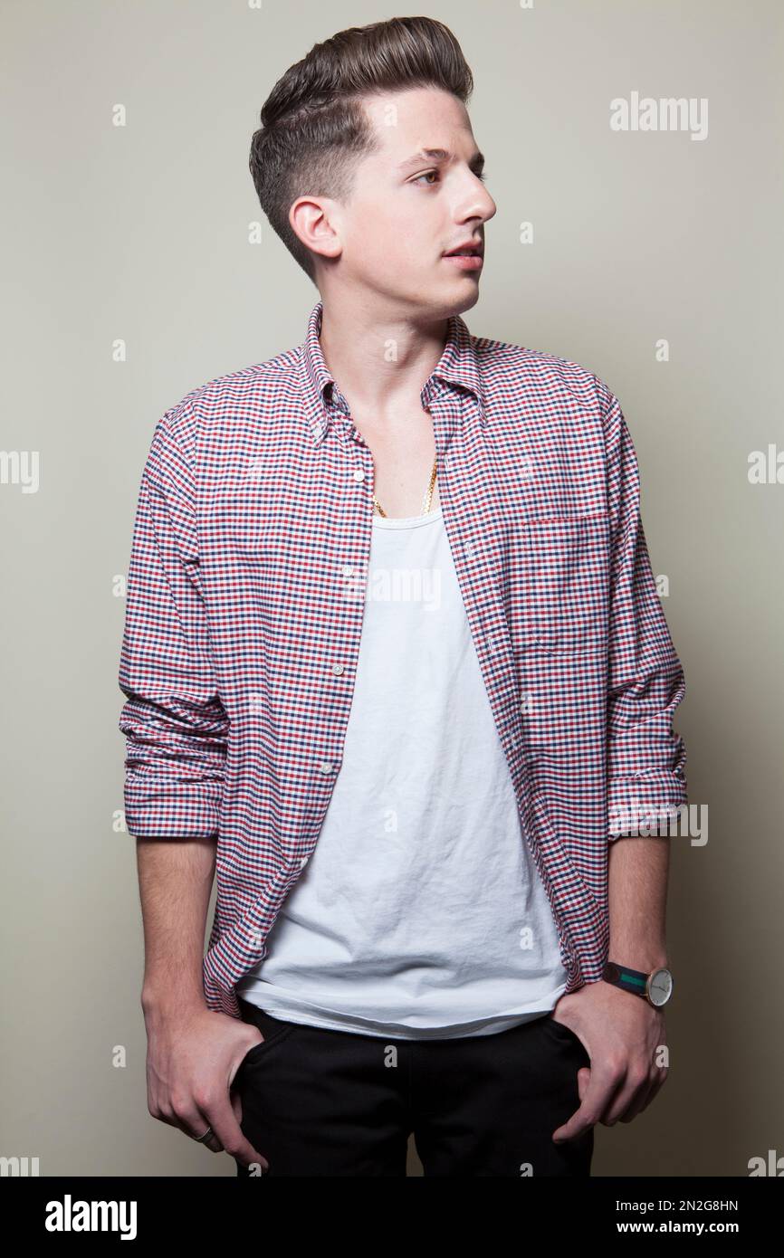 Singer, Songwriter Charlie Puth poses for a portrait in promotion of ...