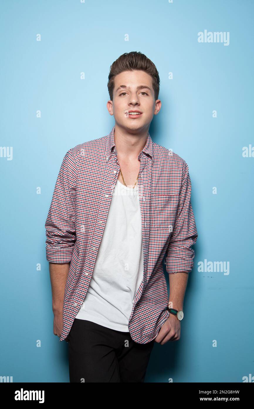 Singer, Songwriter Charlie Puth poses for a portrait in promotion of ...