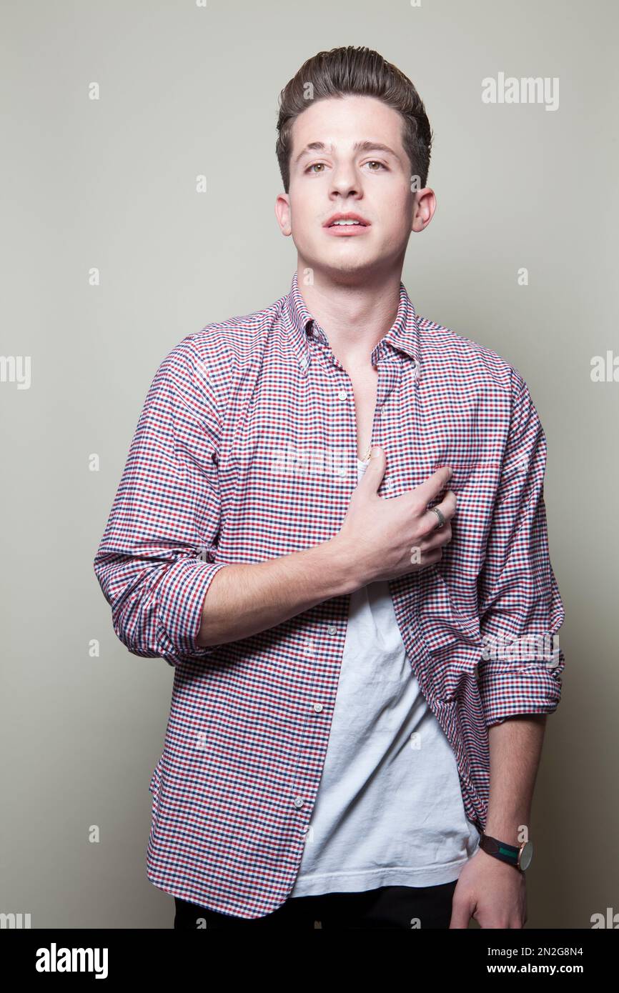 Singer, Songwriter Charlie Puth poses for a portrait in promotion of ...