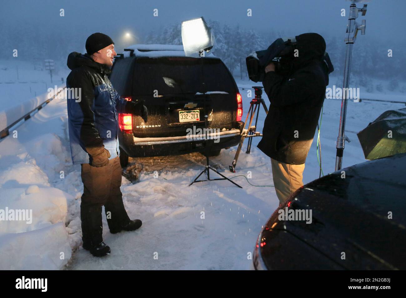 The Weather Channel's on-camera meteorologist Mike Bettes reports on ...