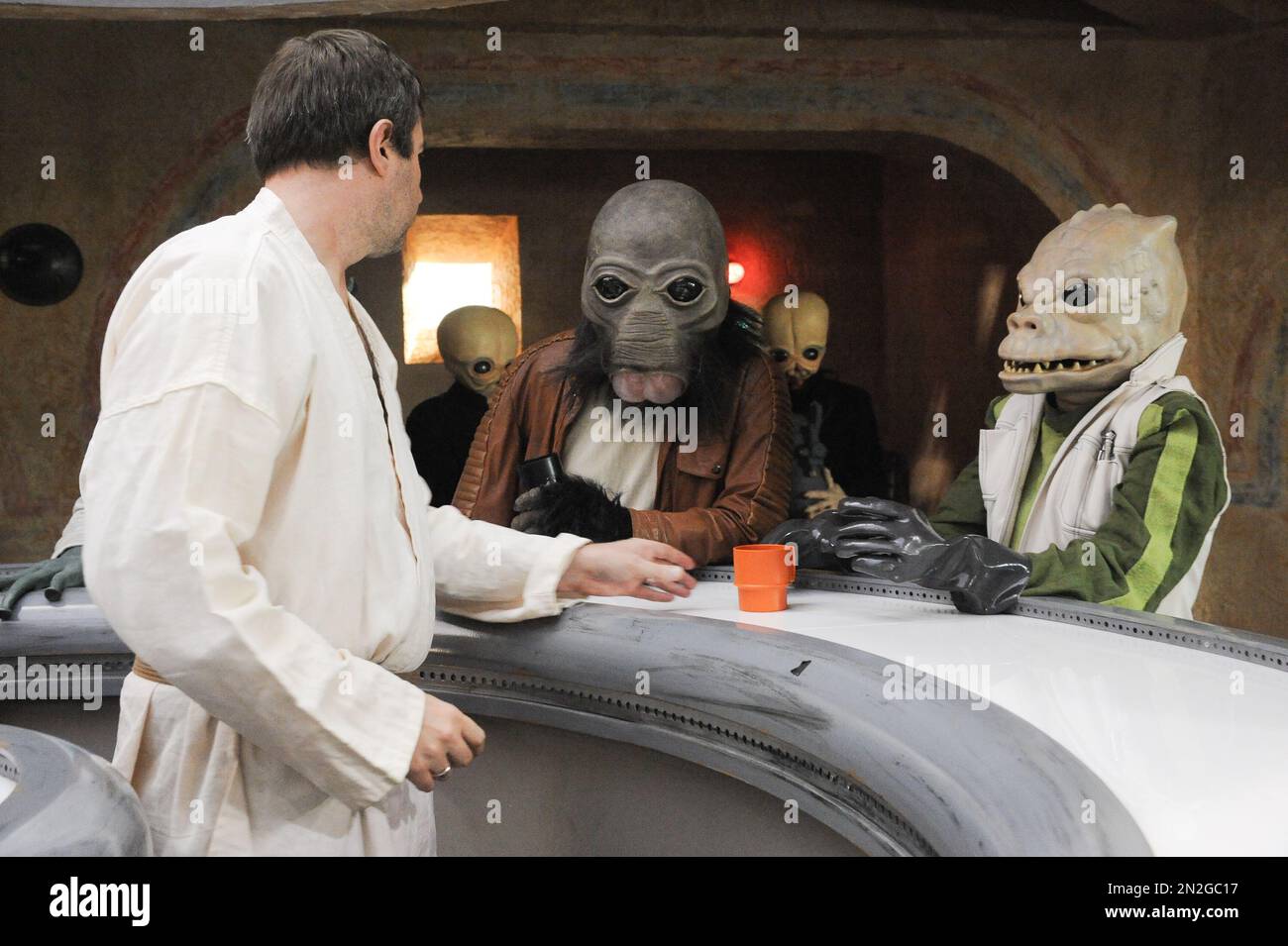 Star Wars actors on the Cantina set at Star Wars Celebration: The ...