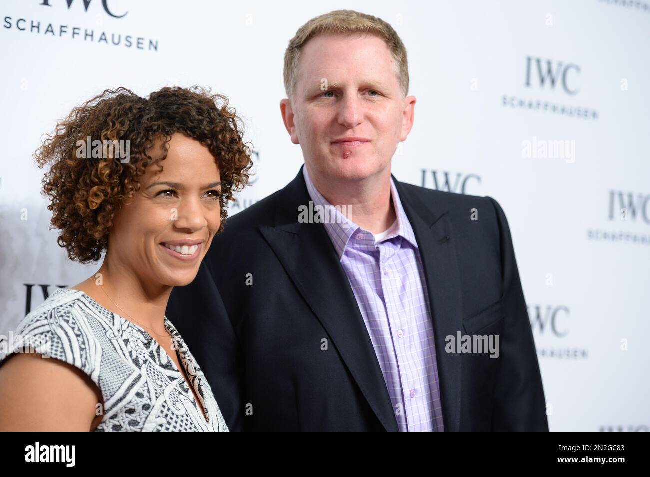 Actor Michael Rapaport, right, and Kebe Dunn attend IWC Schaffhausen's ...