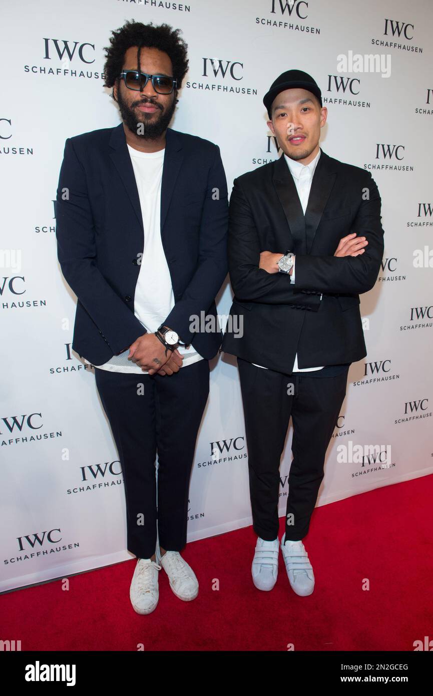 Designers Maxwell Osborne and Dao-Yi Chow attend IWC Schaffhausen's ...