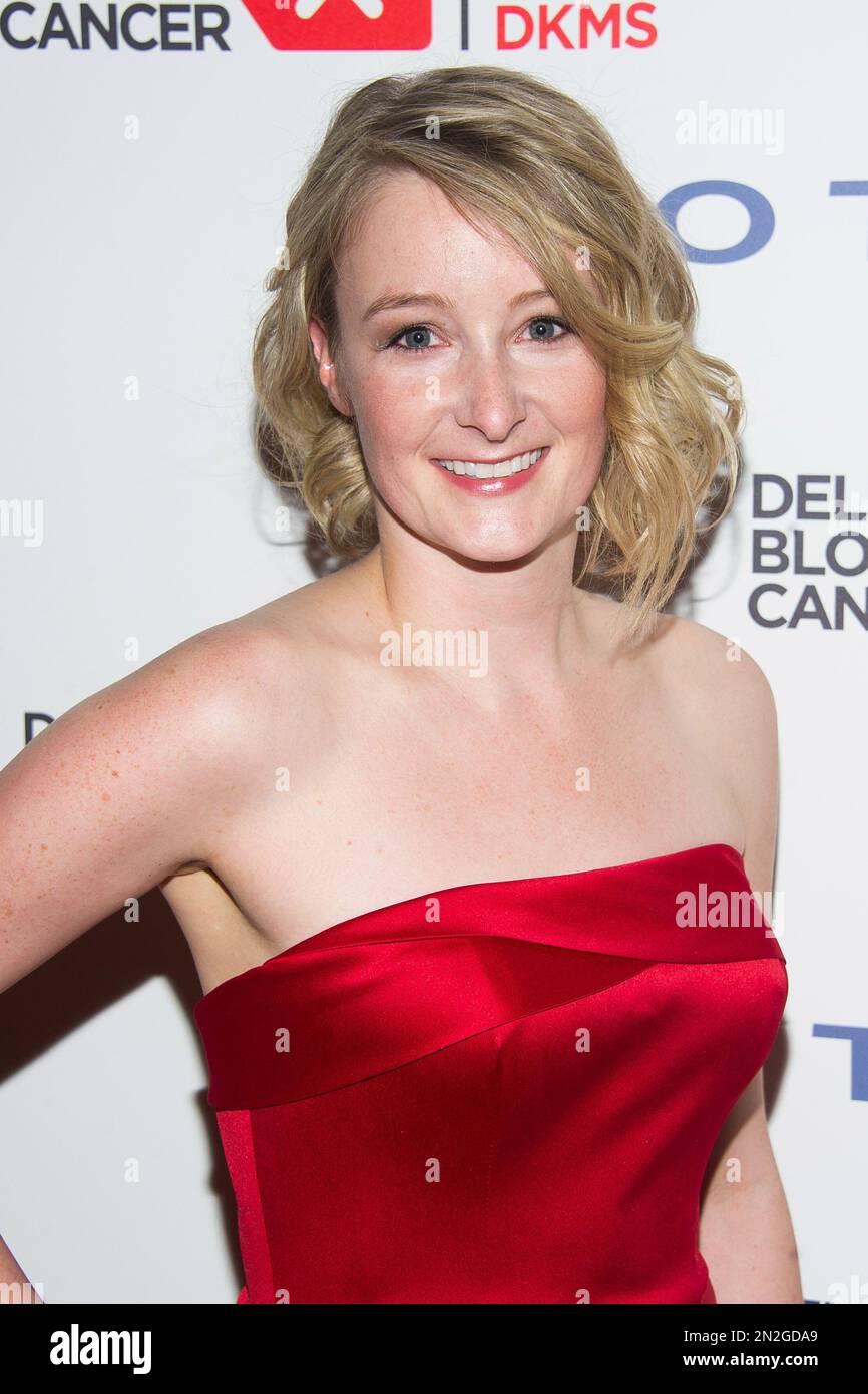 Carina Ortel attends the 2015 Delete Blood Cancer Gala at Cipriani Wall ...