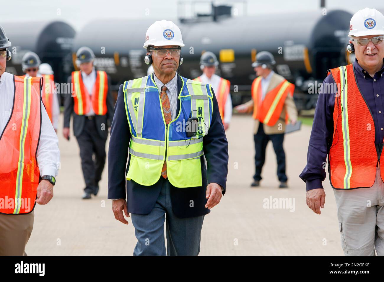 NTSB Chairman Christopher A. Hart tours the GBW Railcar Services ...