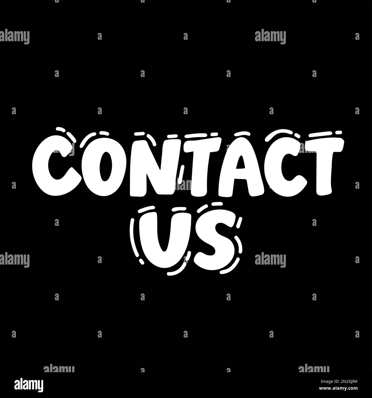 contact us isolated on white. contact us sticker. contact us peeler ...