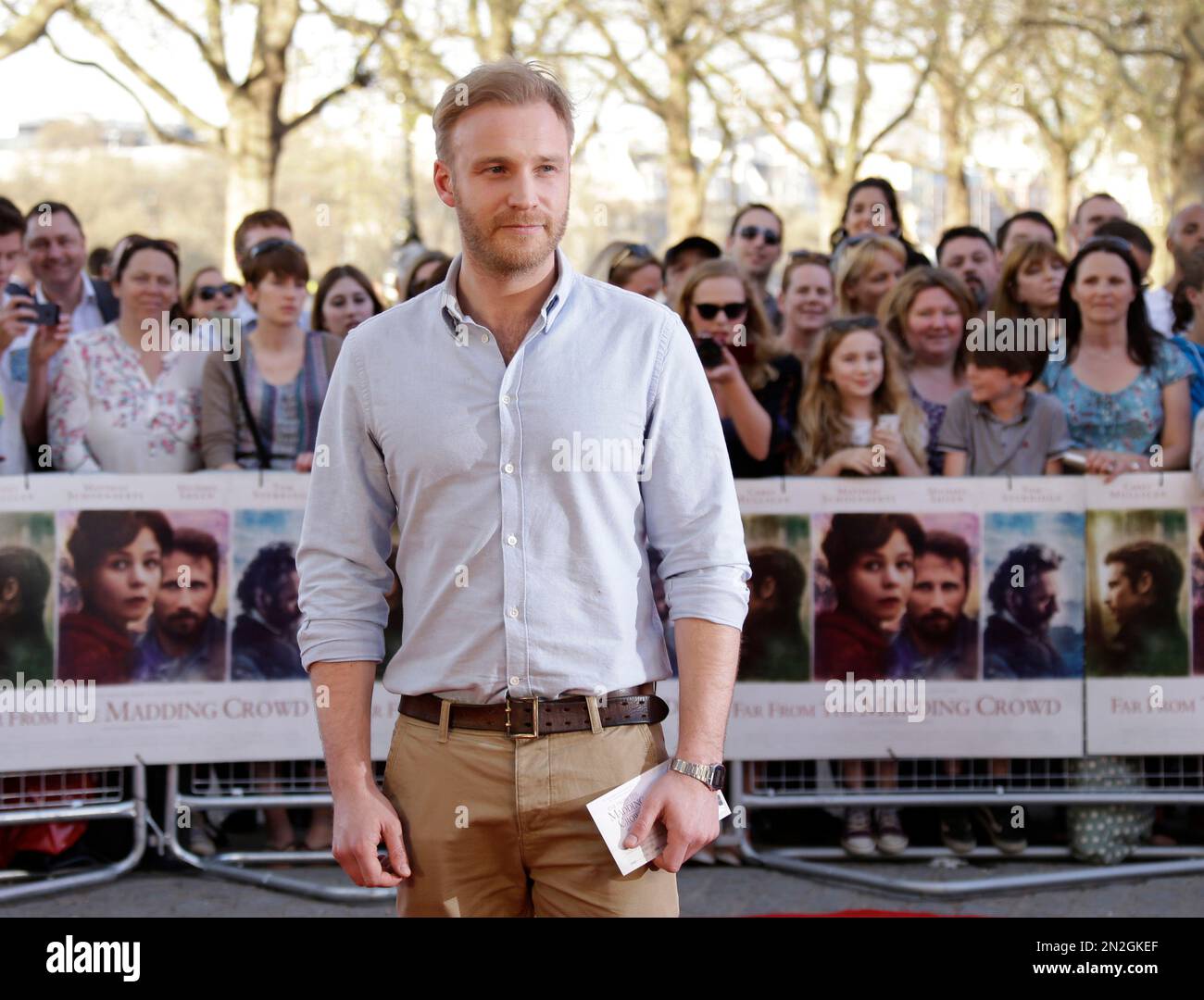 Sam Phillips poses for photographers upon arrival at the BFI Southbank ...