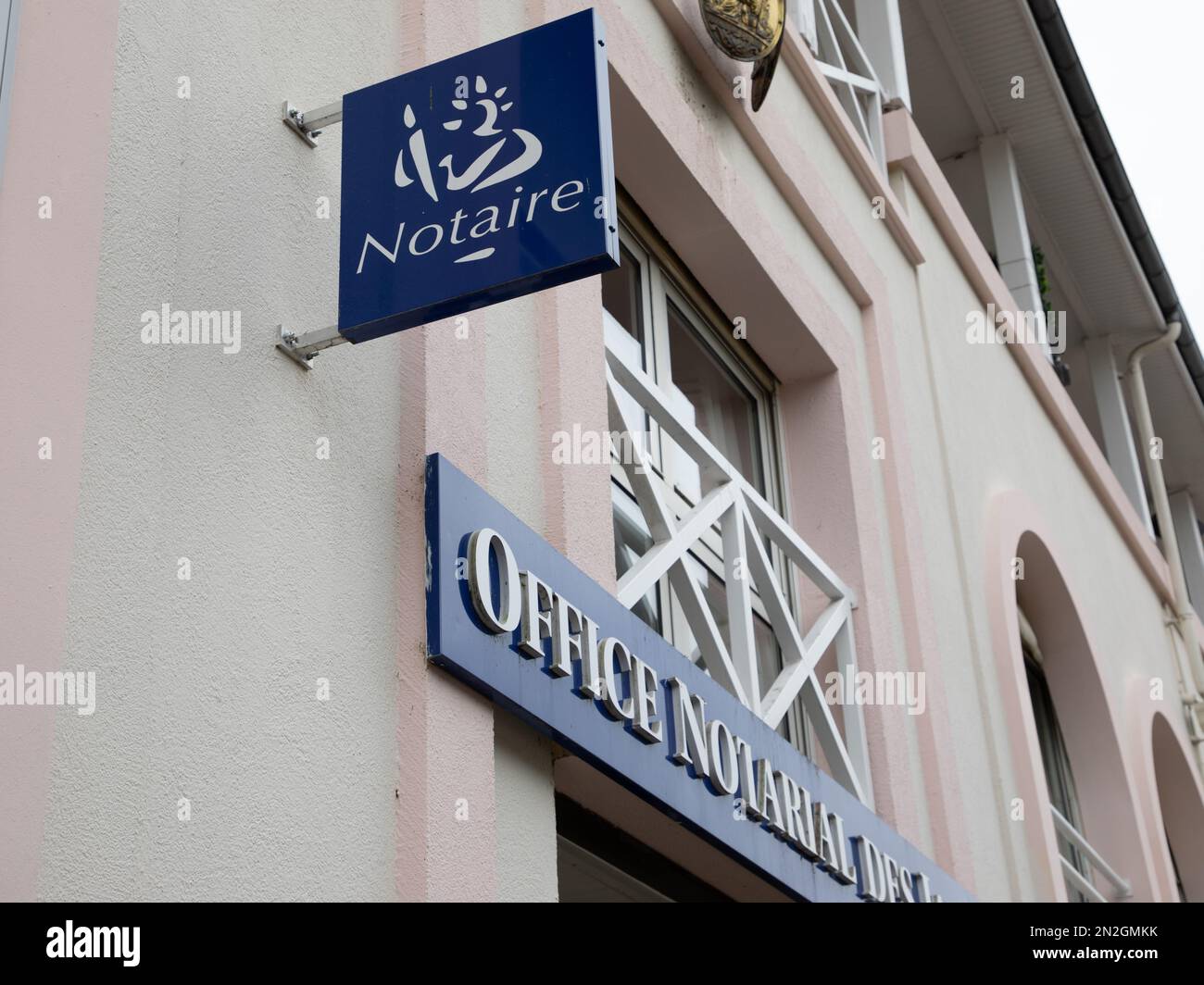 Bordeaux , Aquitaine France - 30 01 2023 : Notaire office notarial ...