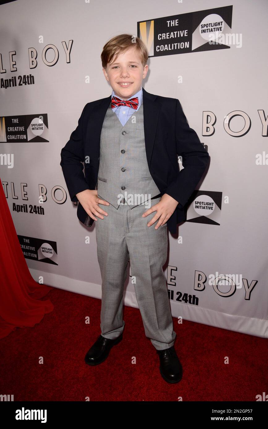 Jakob Salvati seen at Open Road Films Los Angeles Premiere of "Little ...