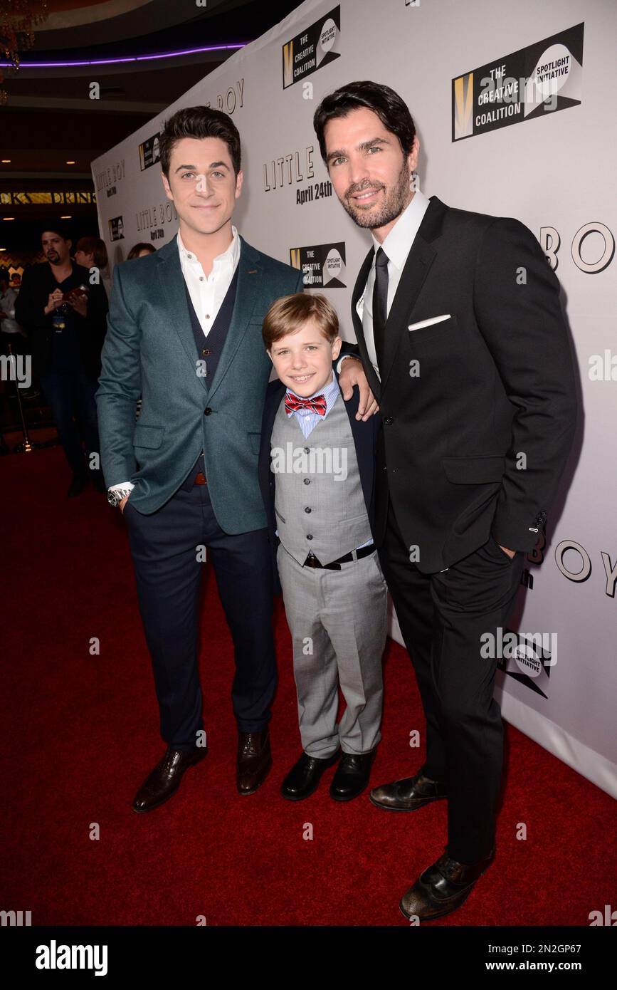 David Henrie, Jakob Salvati and Eduardo Verastegui seen at Open Road ...