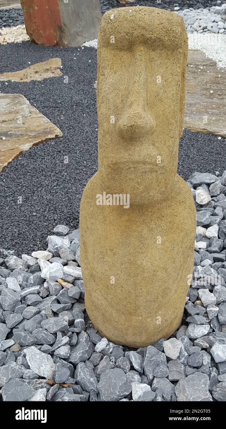Replica easter island moai statue hi-res stock photography and images ...