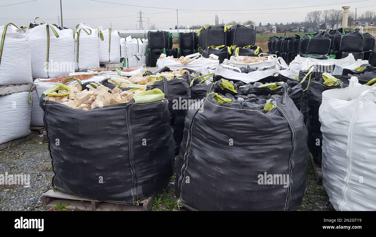 Bags of debris hi-res stock photography and images - Alamy