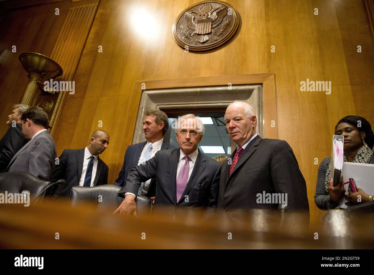 Senate Foreign Relations Committee Chairman Sen. Bob Corker, R-Tenn ...