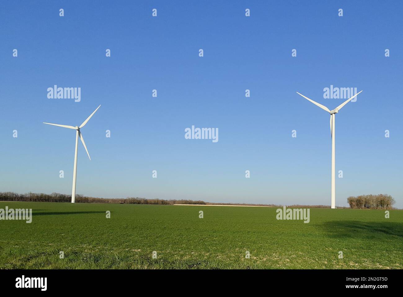 Wind Turbine Renewable Energy and Sustainable Development in nature ...