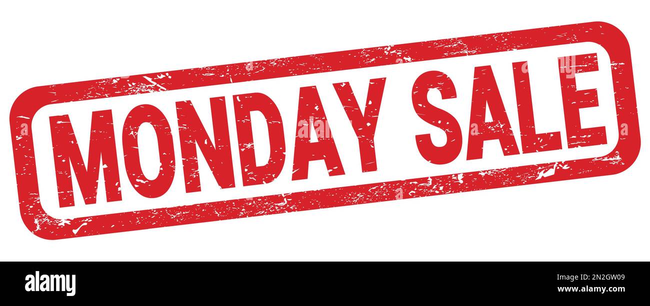 Monday stamp hi-res stock photography and images - Alamy