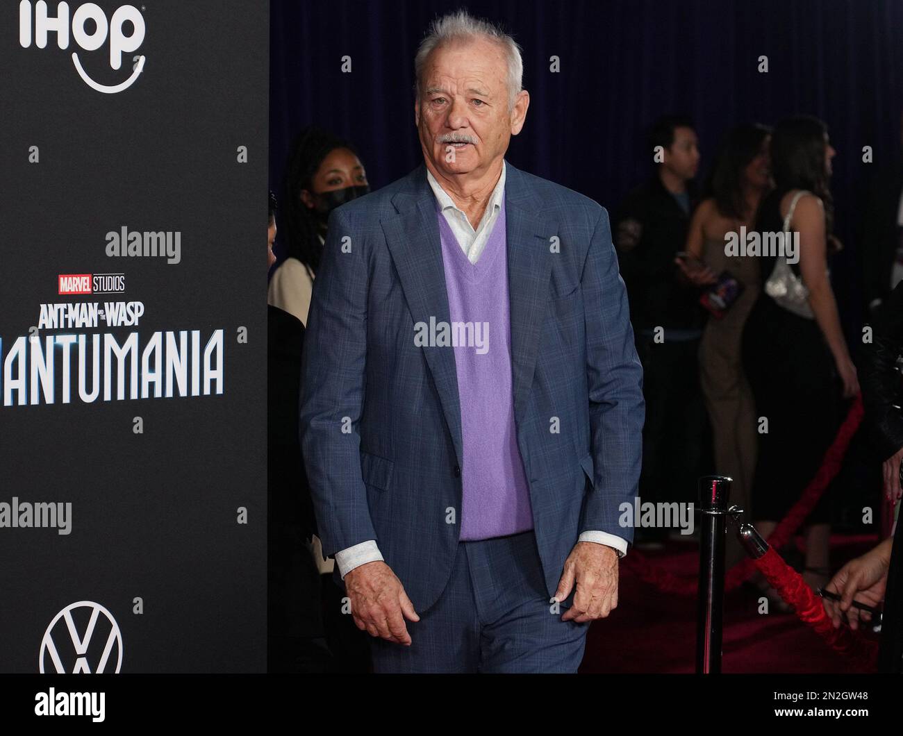 Westwood, CA US, February 6, 2023. Bill Murray arrives at the Marvel Studios' ANT-MAN AND THE ...