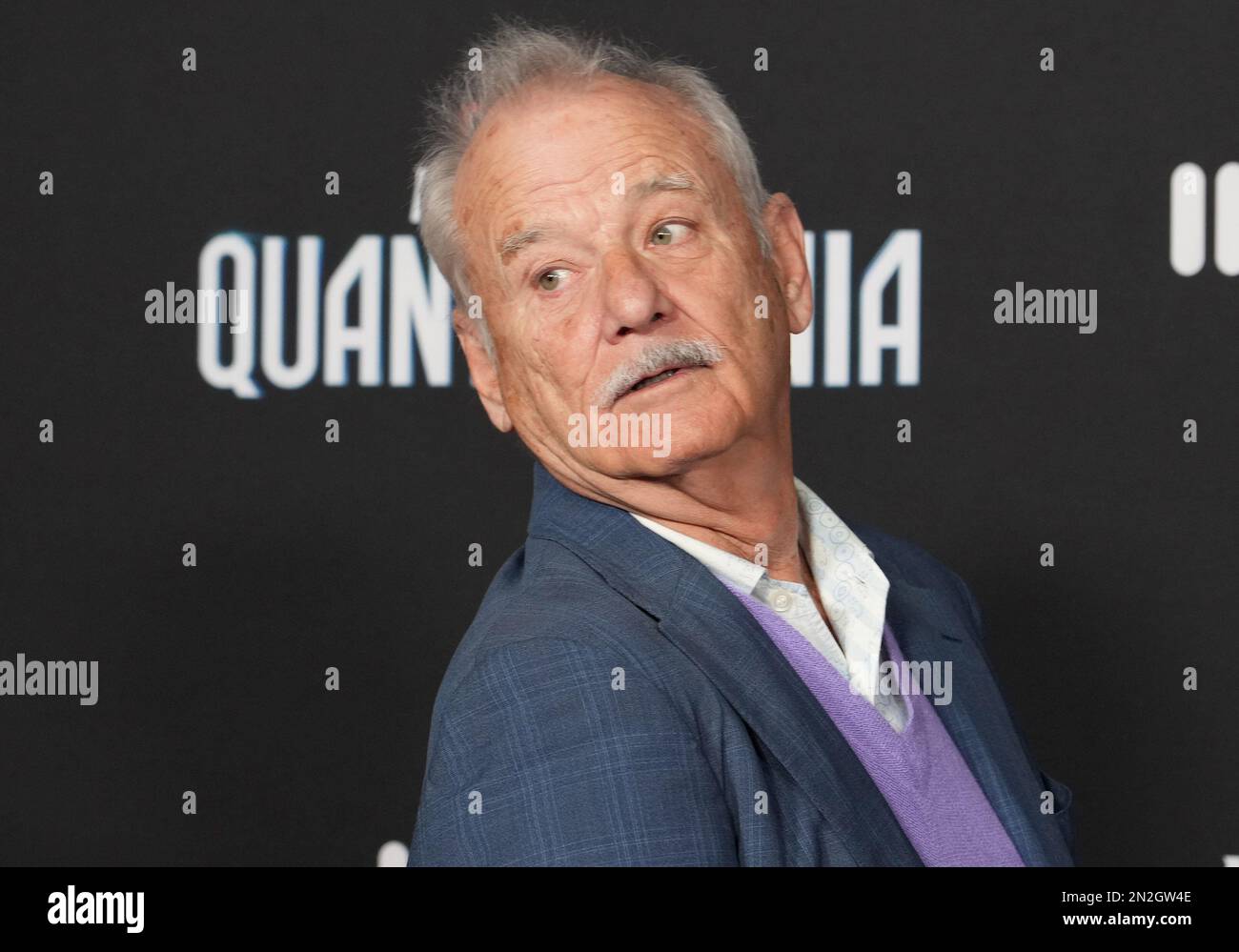 Los Angeles, USA. 06th Feb, 2023. Bill Murray arrives at the Marvel Studios' ANT-MAN AND THE ...