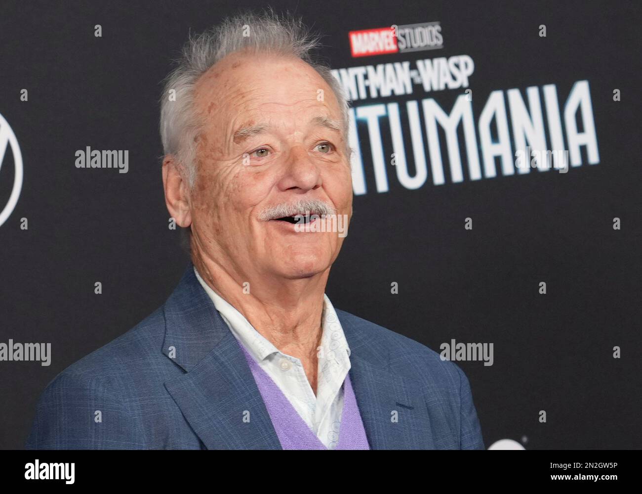 Los Angeles, USA. 06th Feb, 2023. Bill Murray arrives at the Marvel Studios' ANT-MAN AND THE ...