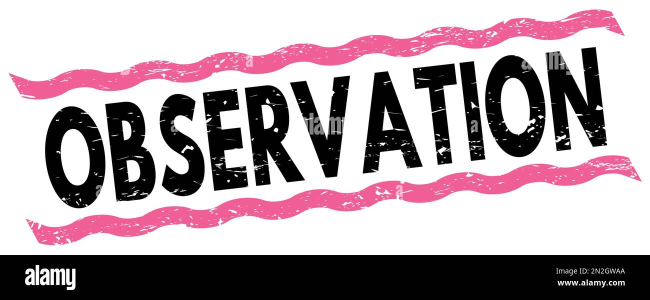 Observation stamp Cut Out Stock Images & Pictures - Alamy