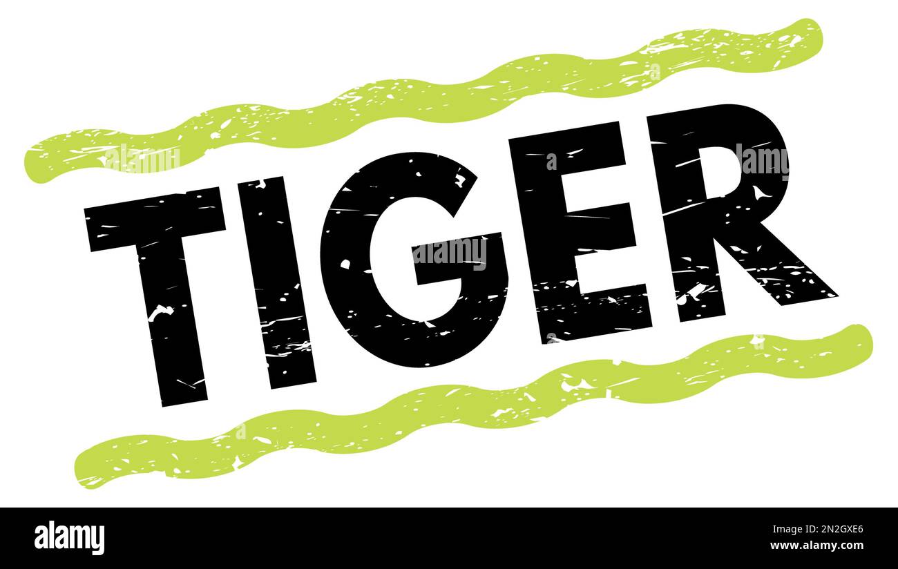 Black tiger logo hi-res stock photography and images - Alamy