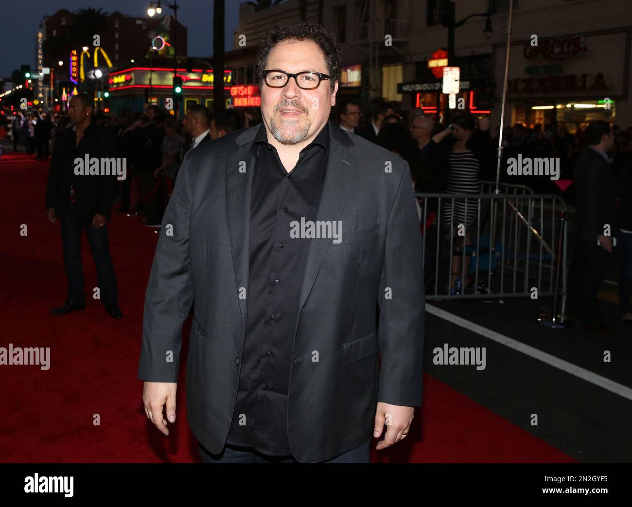 Jon Favreau arrives at the Los Angeles premiere of "Avengers: Age Of ...