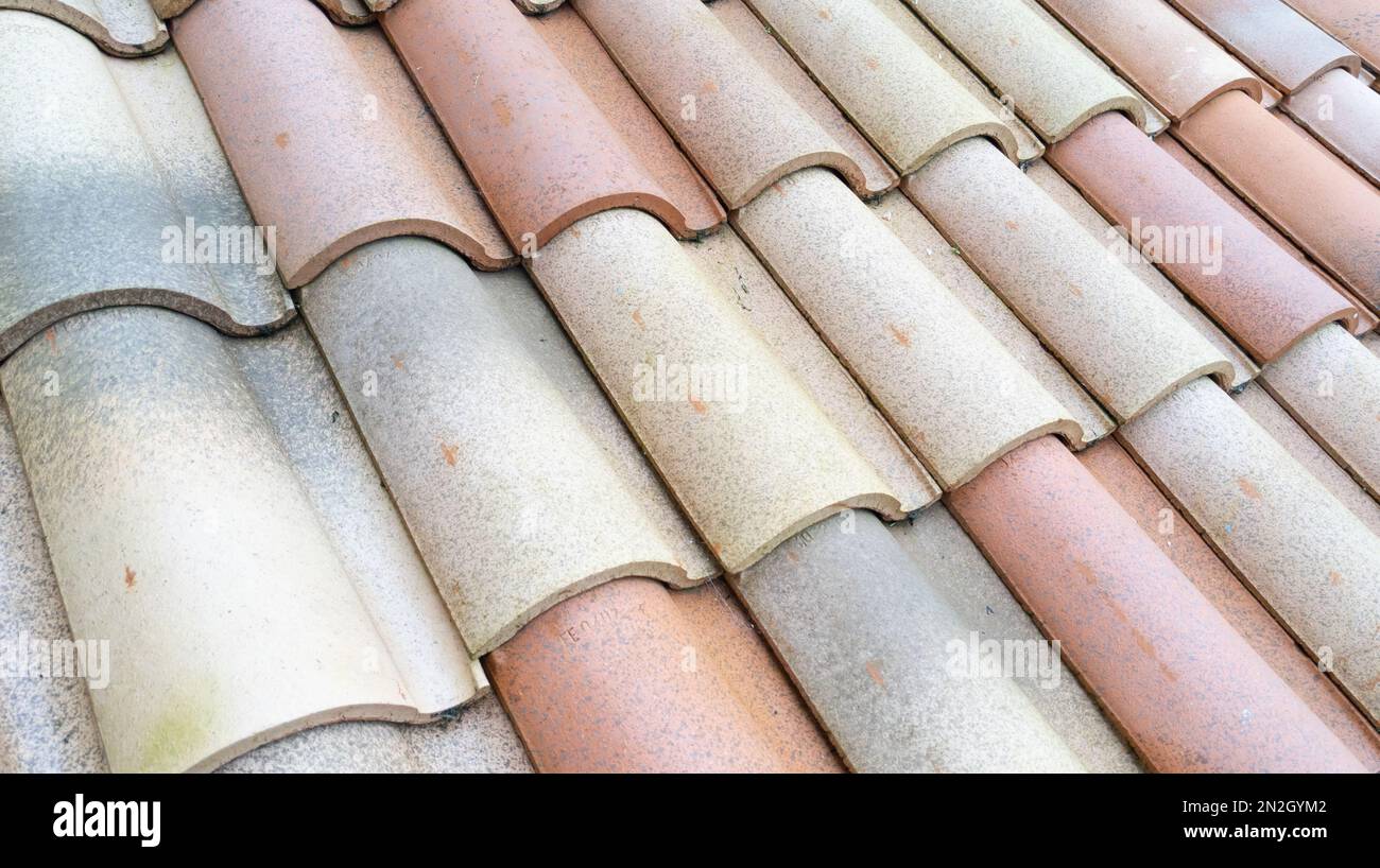 ceramic roof tile background texture roofing roman tiles element ...