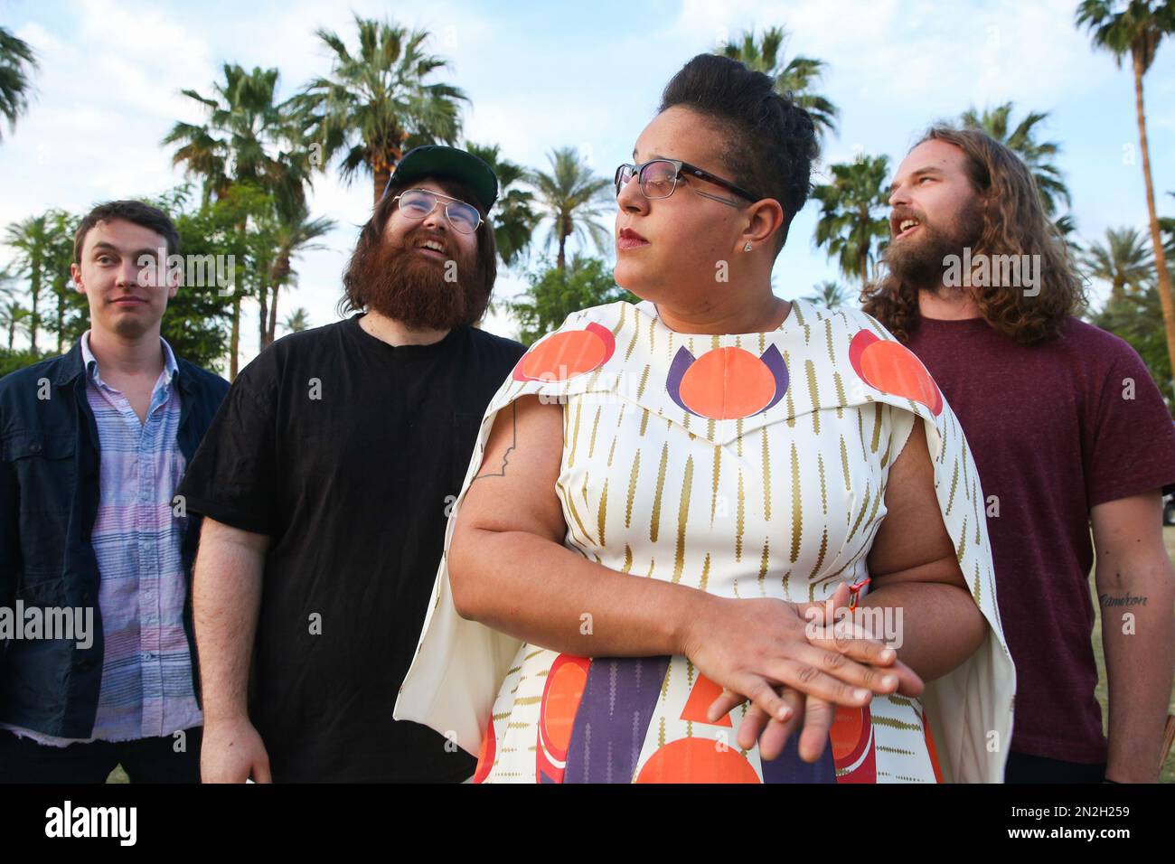 Alabama Shakes, from left, Heath Fogg, Zac Cockrell, Brittany Howard ...