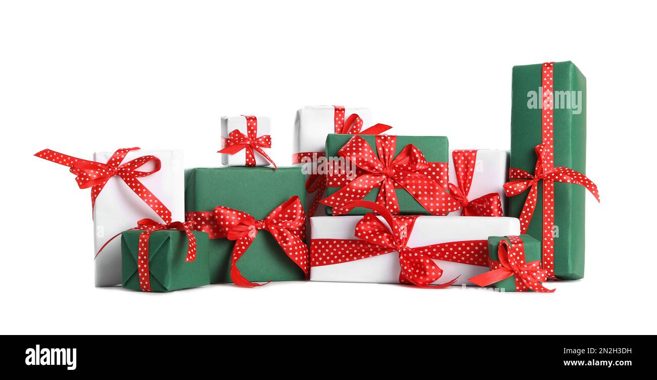 Many different christmas gifts hi-res stock photography and images - Alamy