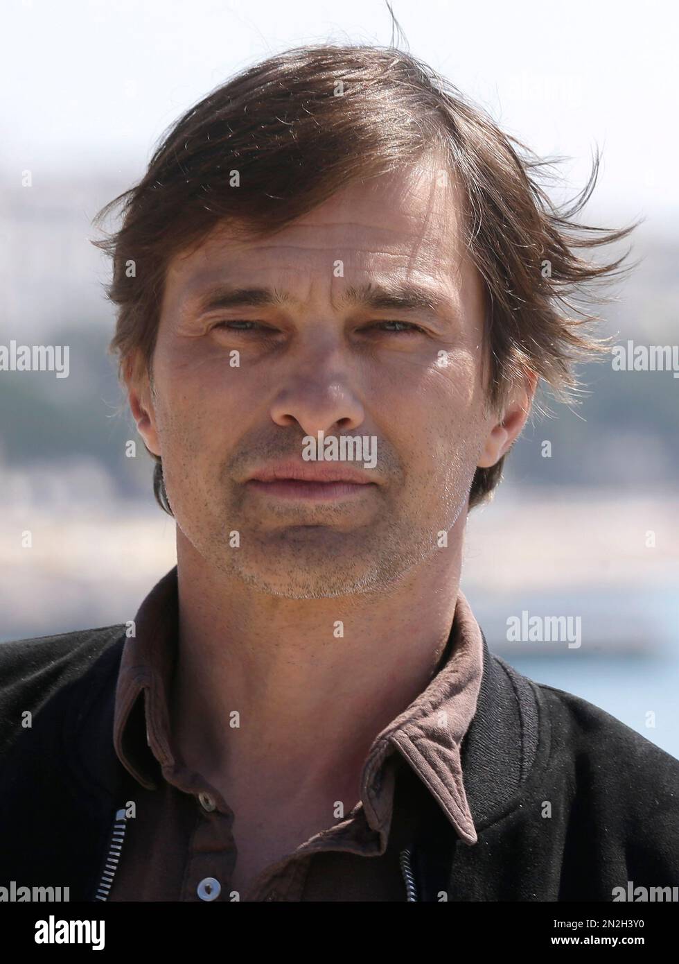 French film actor Olivier Martinez poses for photographers during the ...